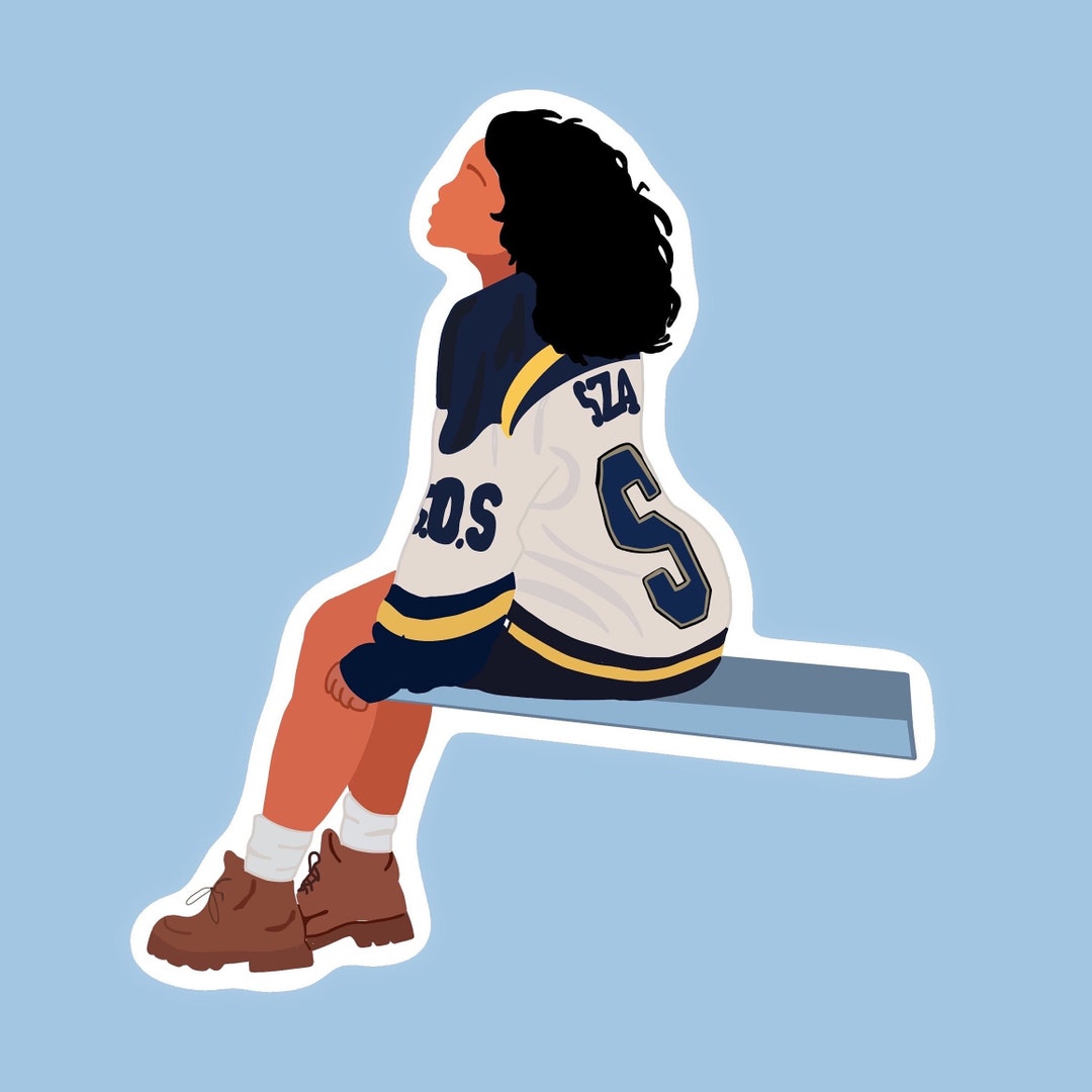 SZA SOS Sticker | Laptop Decal, Cute, Fun, Hydro Flask, Laptop Sticker ...