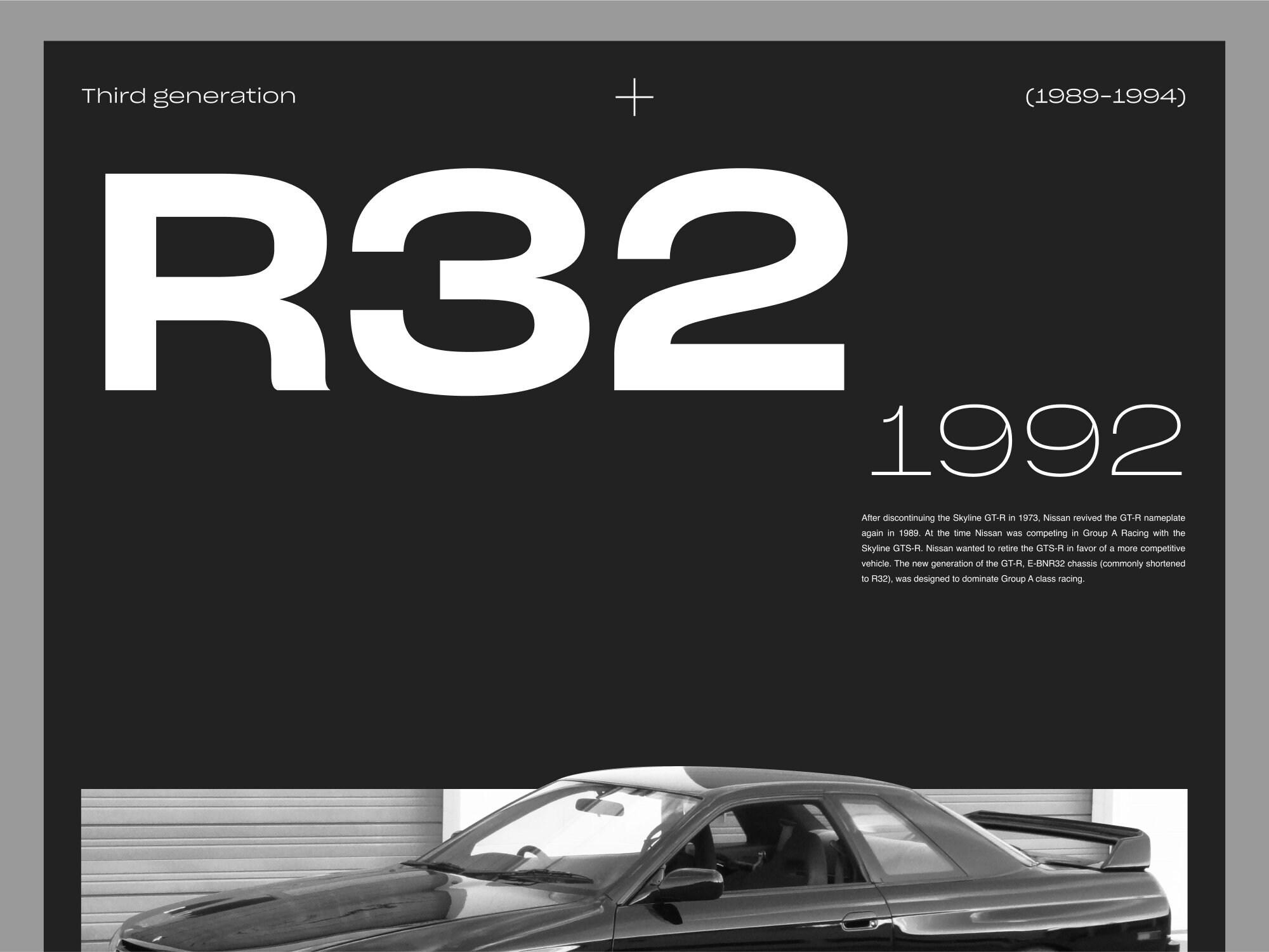 Nissan Skyline R32 poster wall art JDM poster gift for man | Etsy