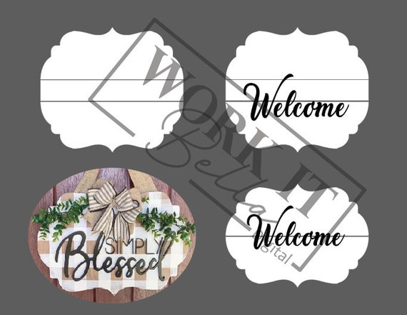 Shaped Sign Backing to Fit Laser Cut up to 18in Wide - Etsy