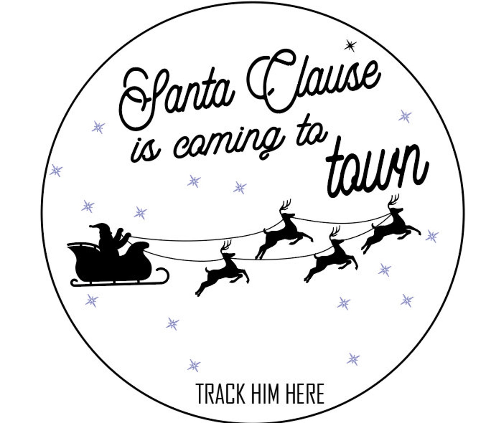 Santa Tracker Ornament Christmas - Etsy UK