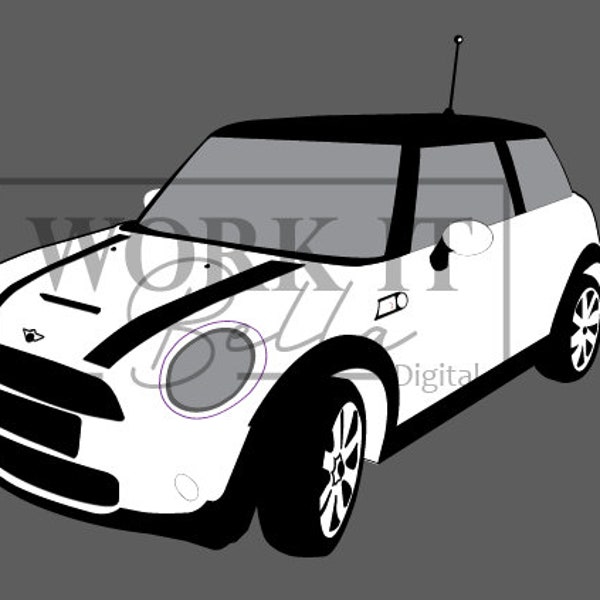 Mini Cooper Svg - Etsy