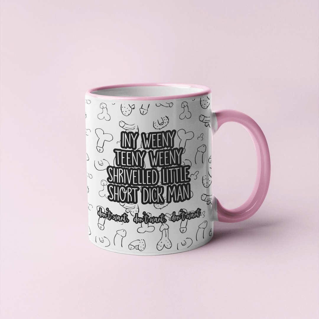 Mug - Iny Weeny Willy Design | Funny Novelty Gift | Best Friend Break ...
