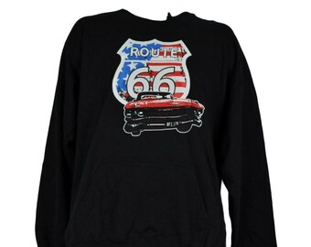 Route 66 Hoodie - Etsy