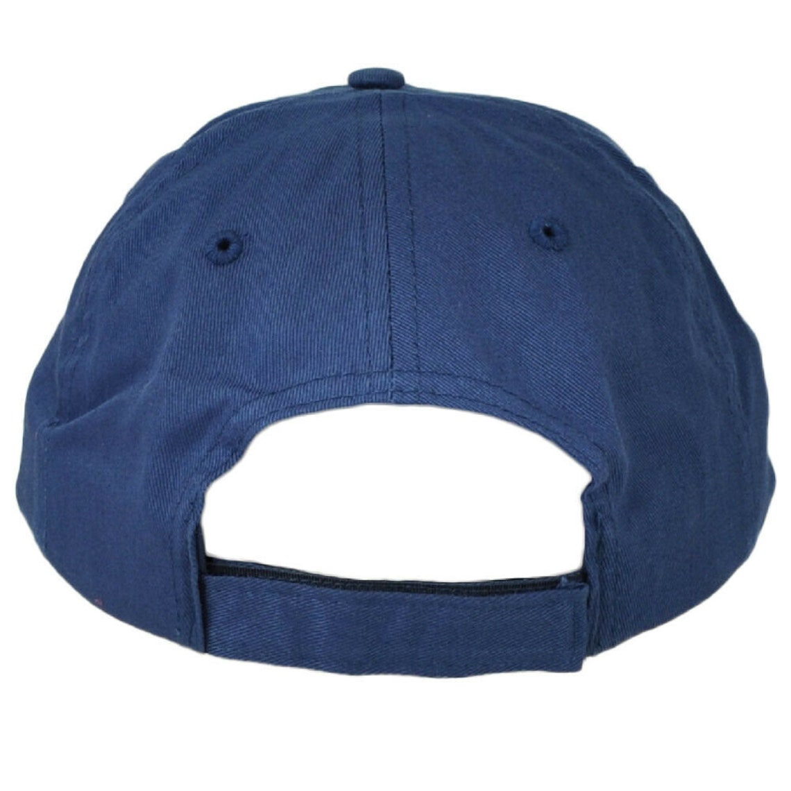 Navy Blue Hat Cap Curved Bill Adjustable Blank Plain Solid Color ...
