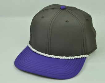 Rope Flat Bill Hat - Etsy