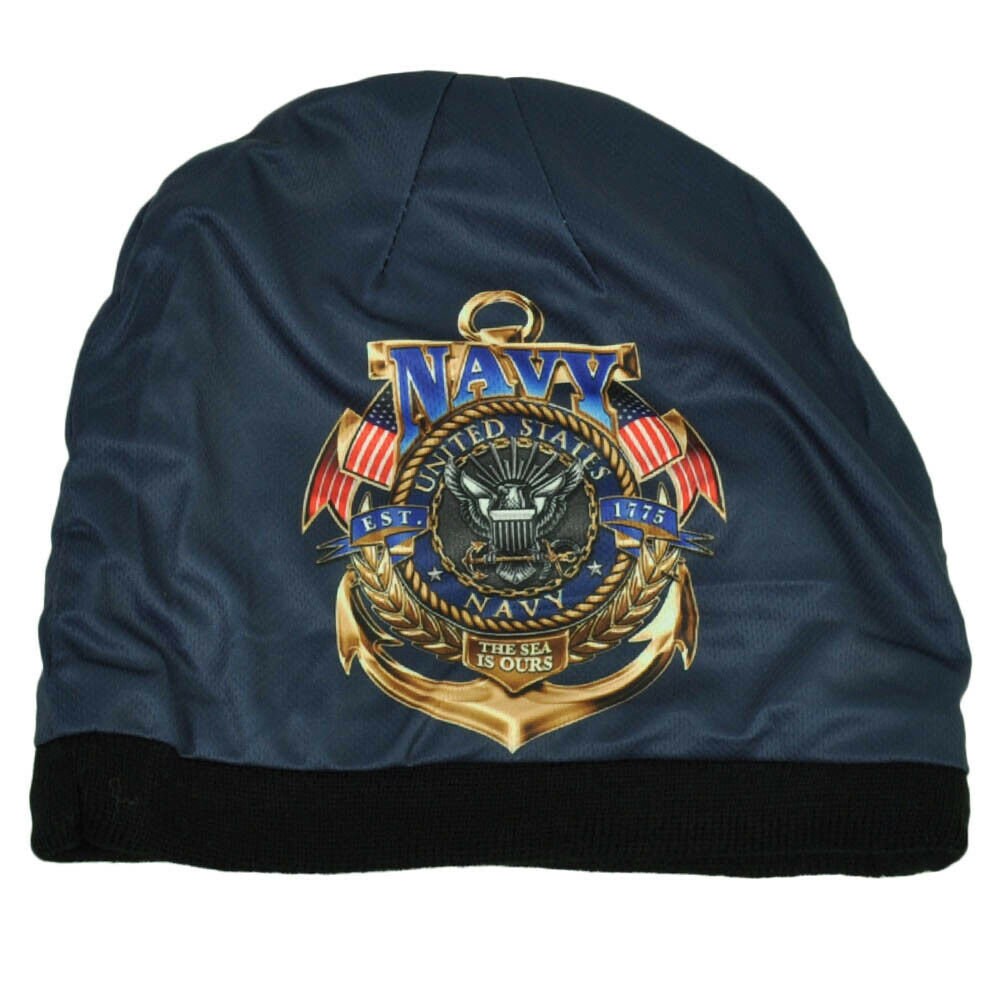 U.S Navy United States Sublimated Knit Beanie Military the Sea is Ours ...