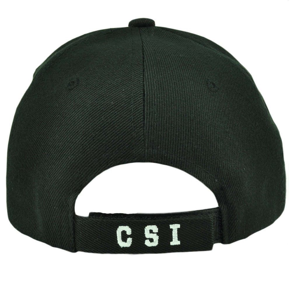 CSI Crime Scene Investigation Department Law Enforcement Hat Cap Black ...