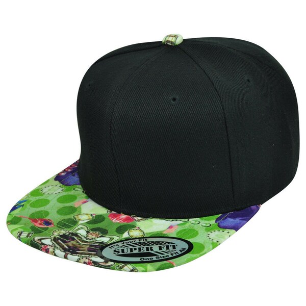 Floral Snapback - Etsy