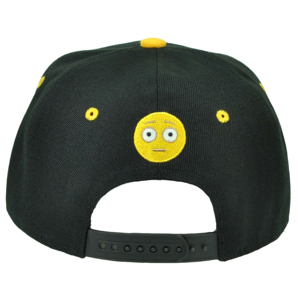 Emoji Flushed Face Emoticons Text Symbol Snapback Hat Cap Flat - Etsy