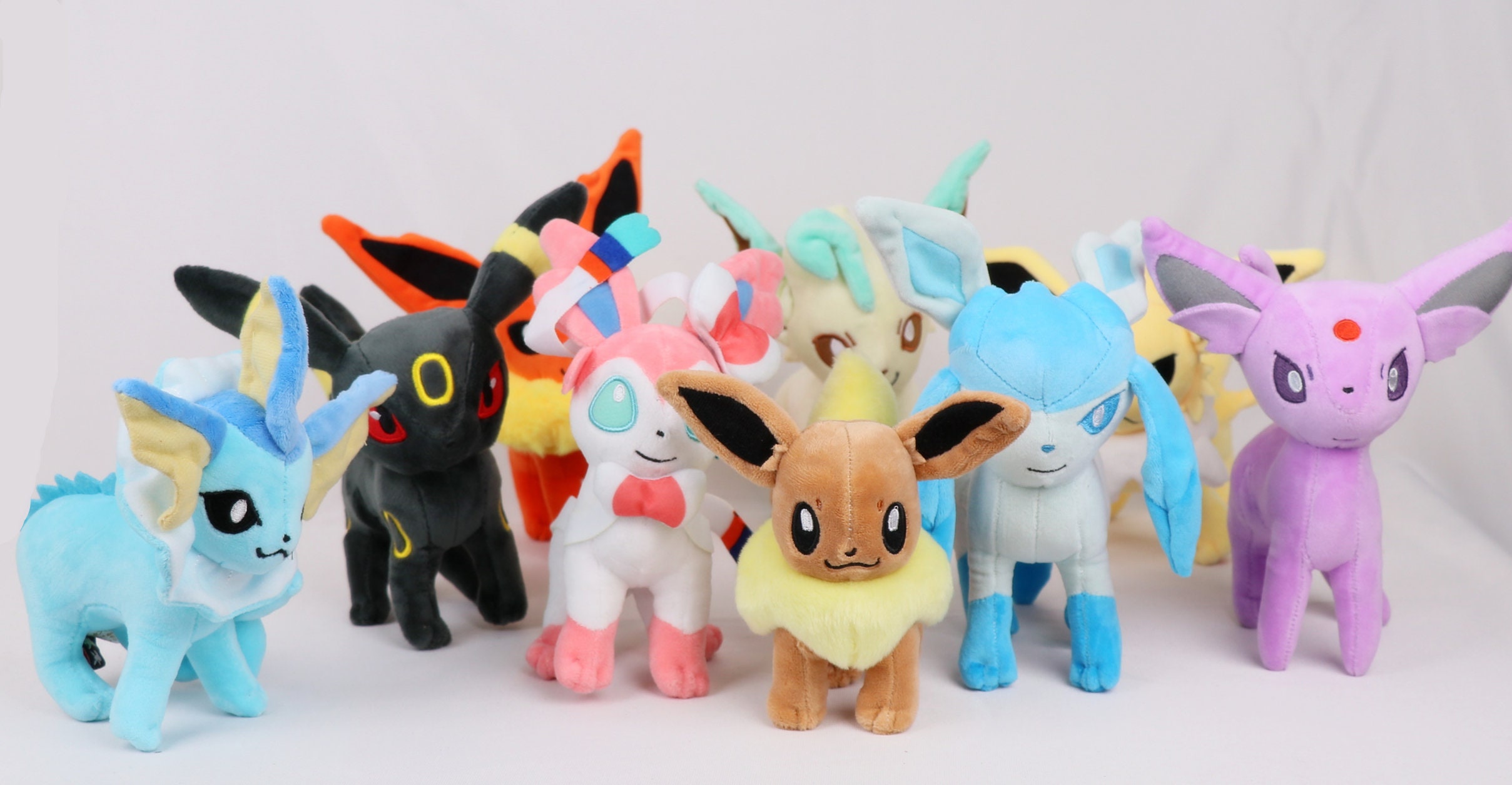 Eeveelution Plushies