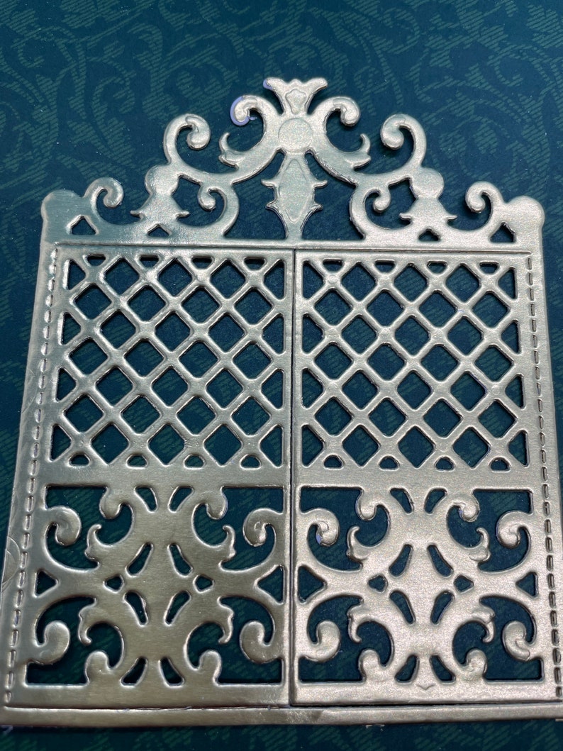 Gate Die Cuts Garden Gate Victorian Embellishments - Etsy