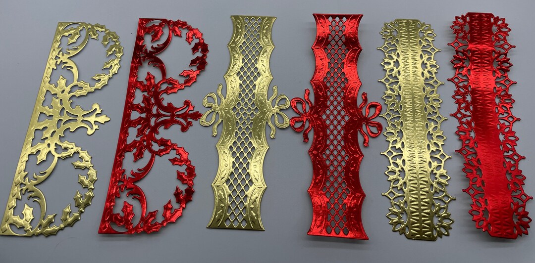 Christmas Paper Borders, DIY Cards, Borders for Cards, Paper Card ...