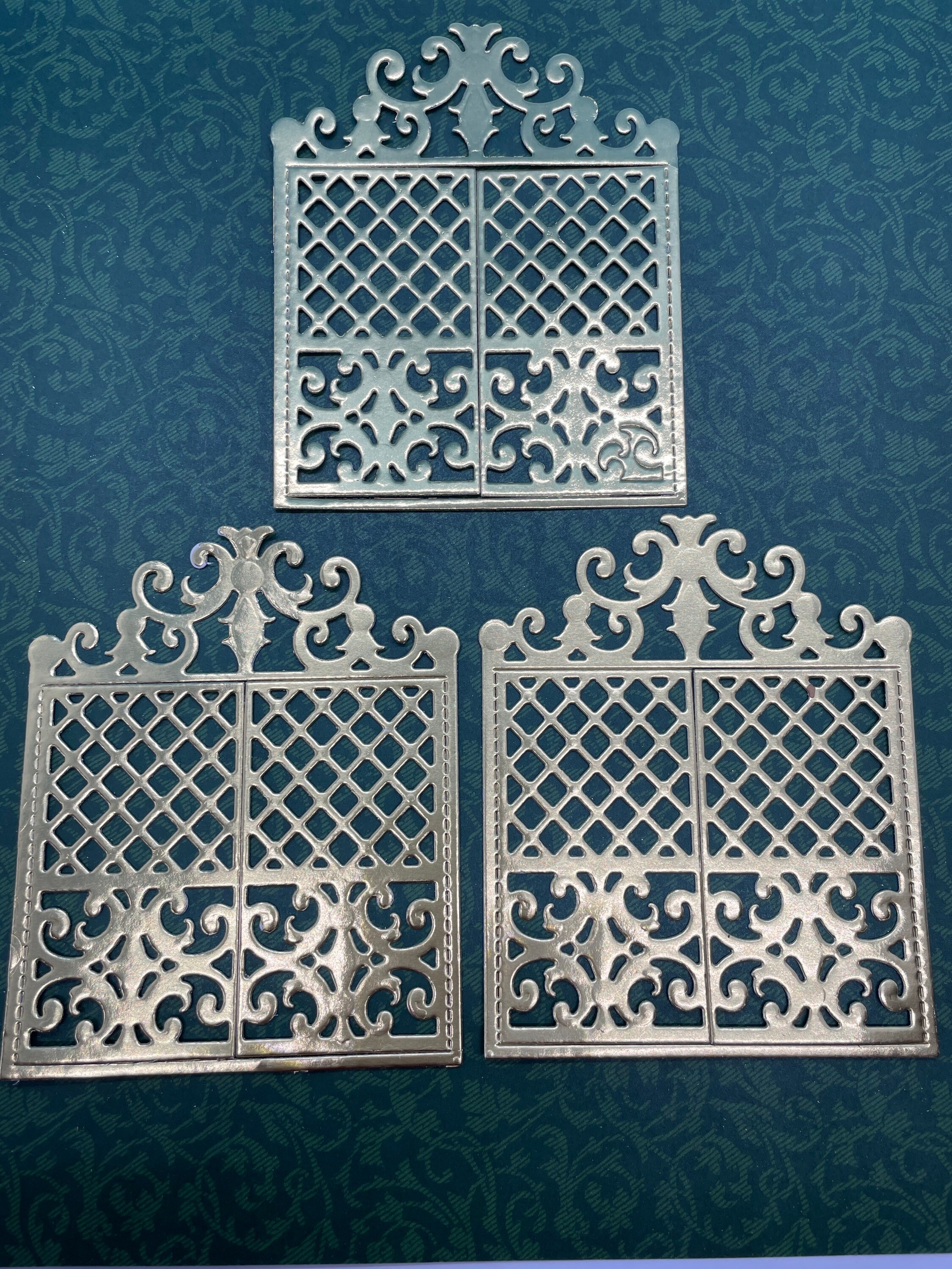 Gate Die Cuts Garden Gate Victorian Embellishments - Etsy