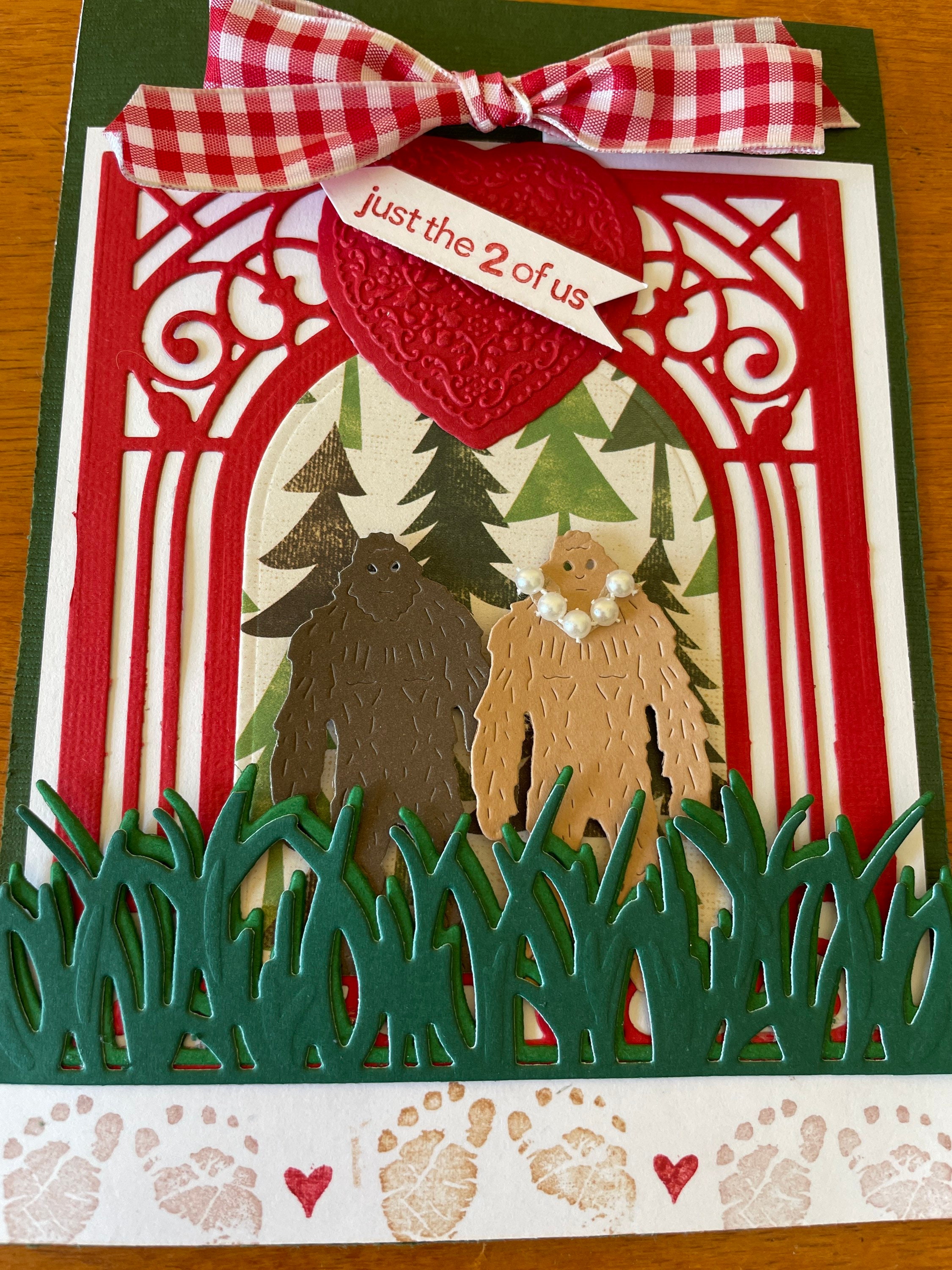 Bigfoot Anniversary, Bigfoot Valentine Card, Bigfoot Love Card, Funny ...