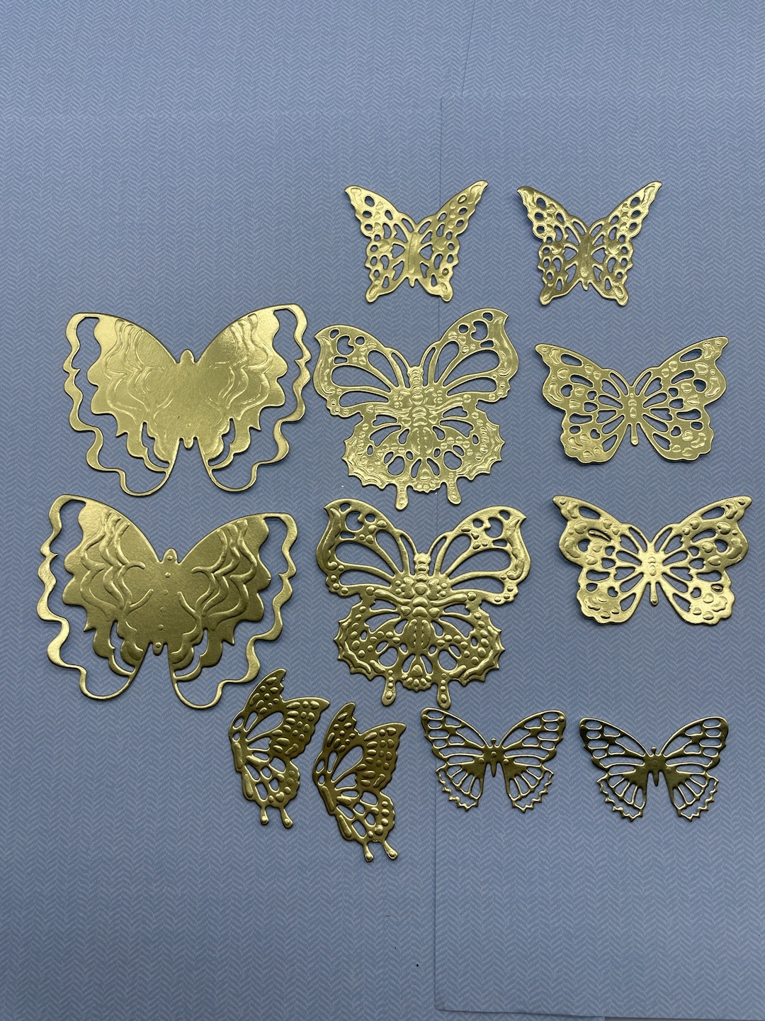 Butterfly Die Cuts, Foil Butterflies, Paper Butterflies, Metallic ...