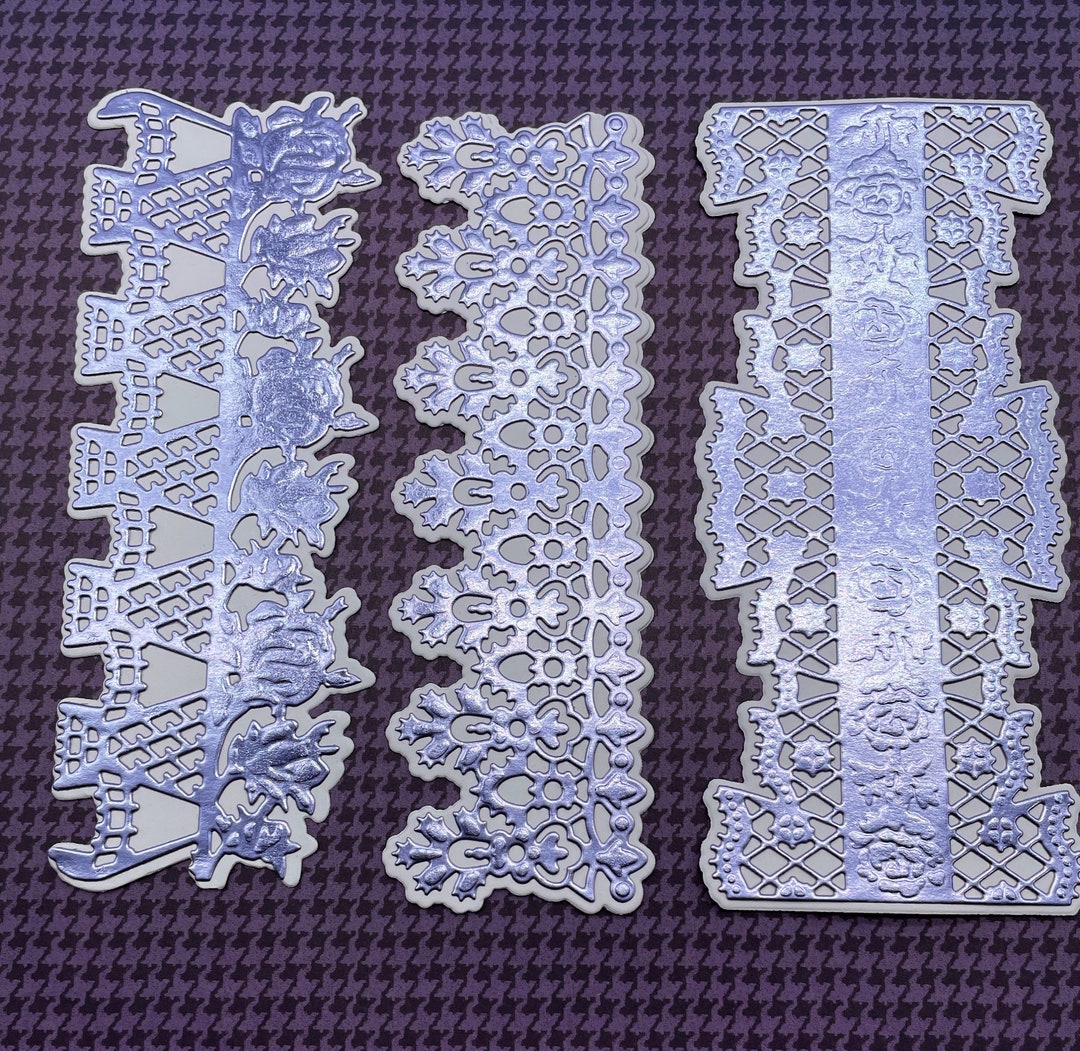 Border Lace Die Cuts (6 Pcs), Spring Borders - Etsy