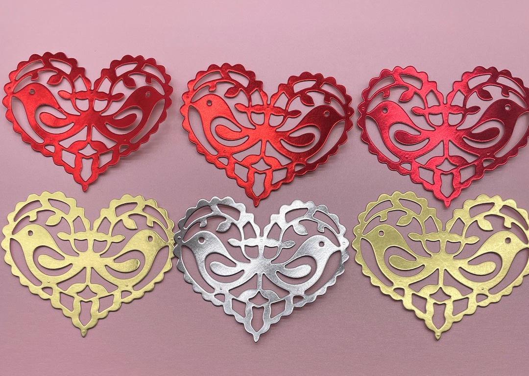 Valentine Doves, PA Dutch, Valentine Die Cuts, Dove Die Cuts, Wedding ...