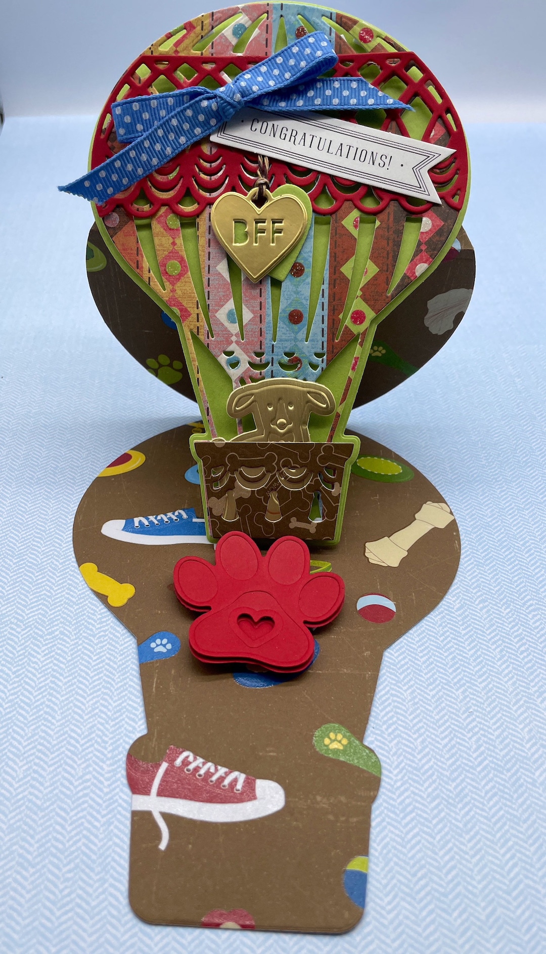 New Pet Card, New Puppy Card, New Dog Card, Fur Baby Card, Congrats on ...