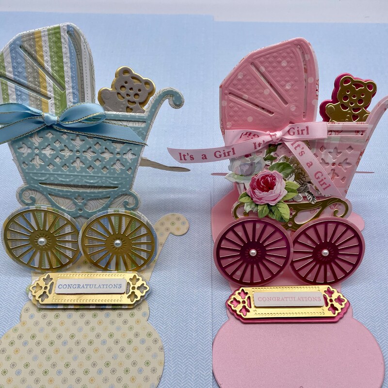 Handmade Baby Card - Etsy