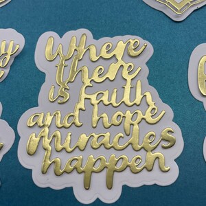 Die Cut Sentiments, Inspirational Die Cuts, Die Cut Card Layers - Etsy