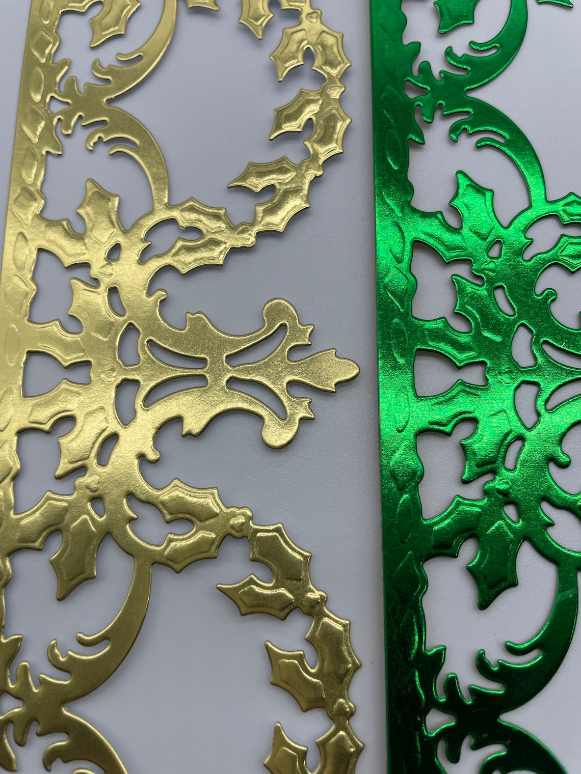 Christmas Paper Borders DIY Cards Borders for Cards Paper - Etsy