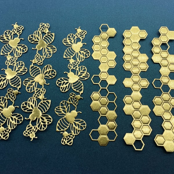 Bee Die Cuts - Etsy