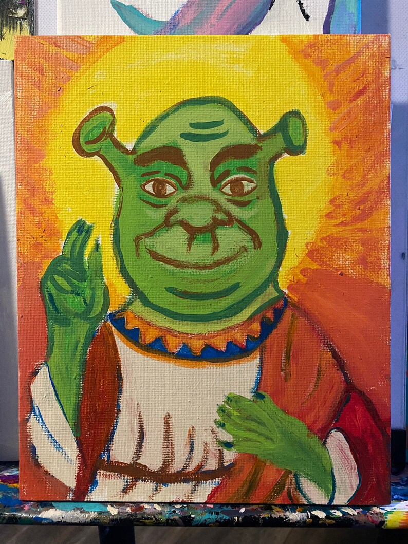 Shrek Jesus | Etsy