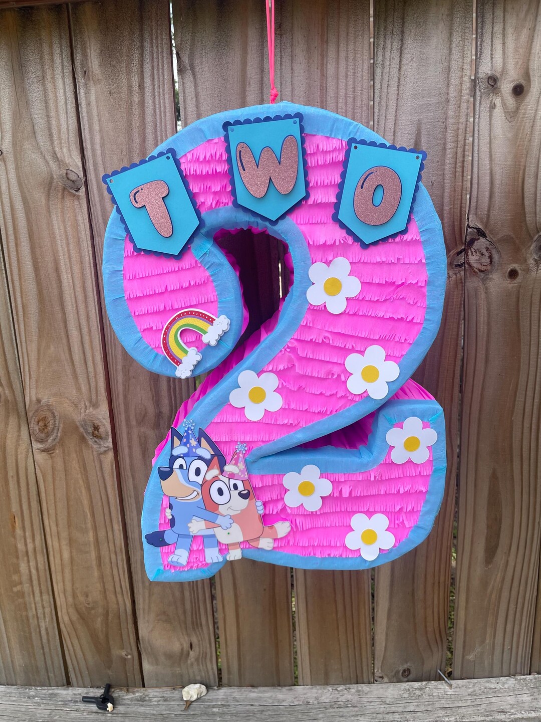 Blue Dog Piñata / Personalized Piñatas - Etsy