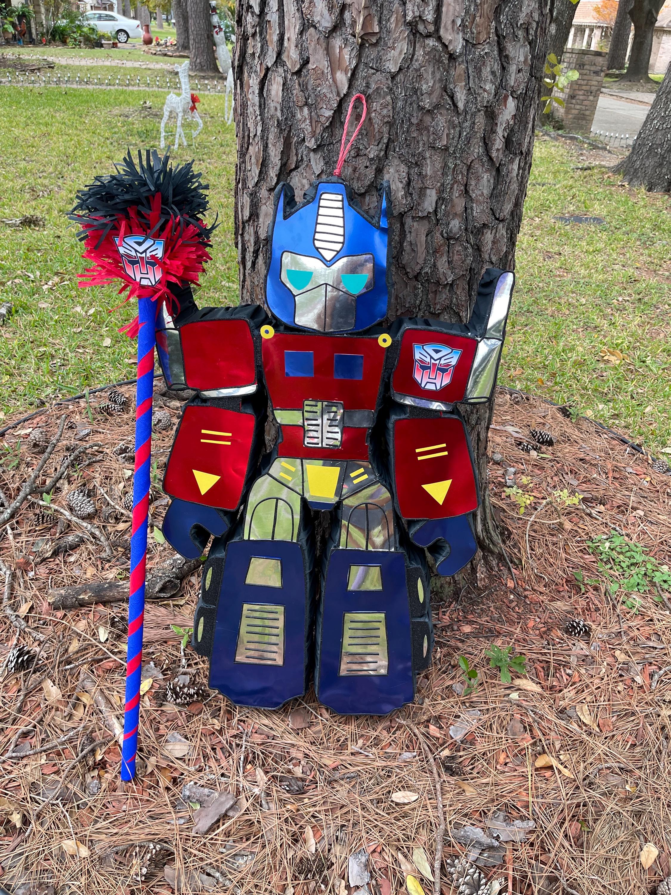 Optimus Prime Inspired Birthday Piñata - Etsy