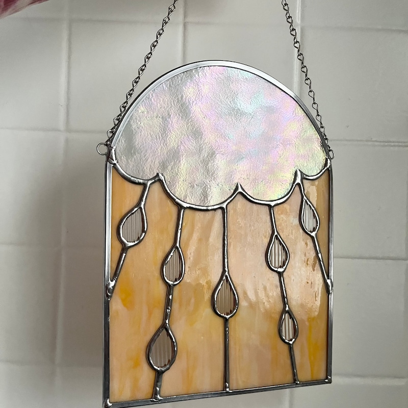 Stained Glass Cloud - Etsy