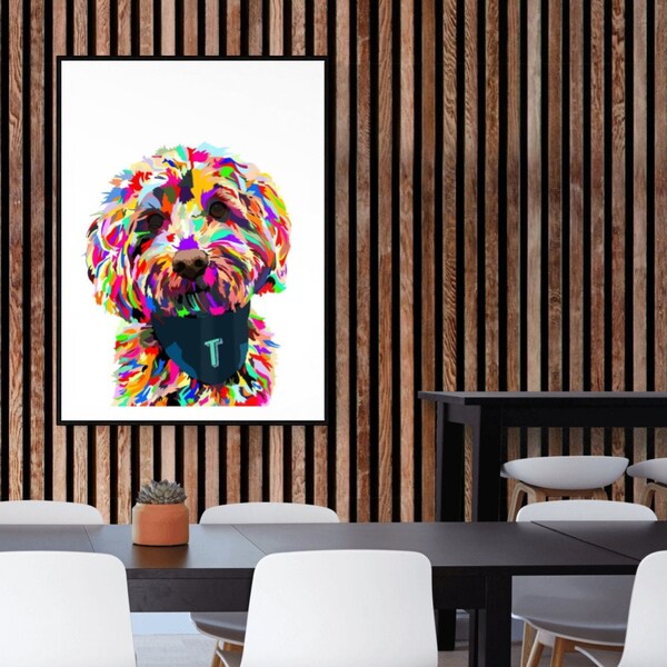 Pop Art Pet Portrait - Etsy UK