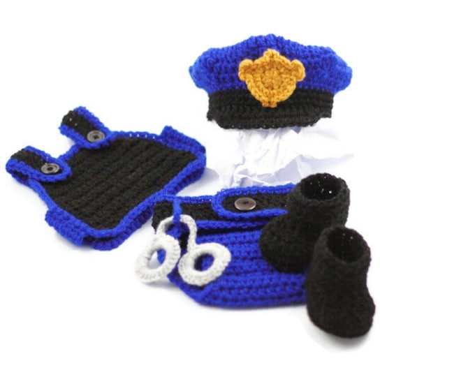State Trooper Baby Outfit Police Officer Baby Deputy Sheriff Baby ...