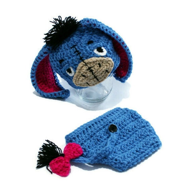 Crochet Eeyore Hat - Etsy