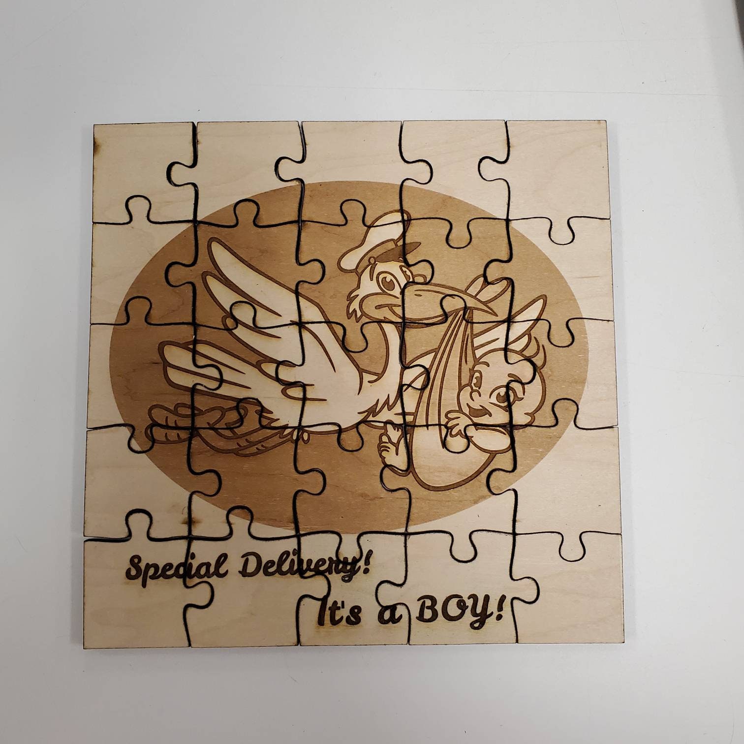 Gender Reveal Puzzle - Etsy