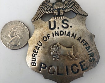 Indian Police Badge | Etsy