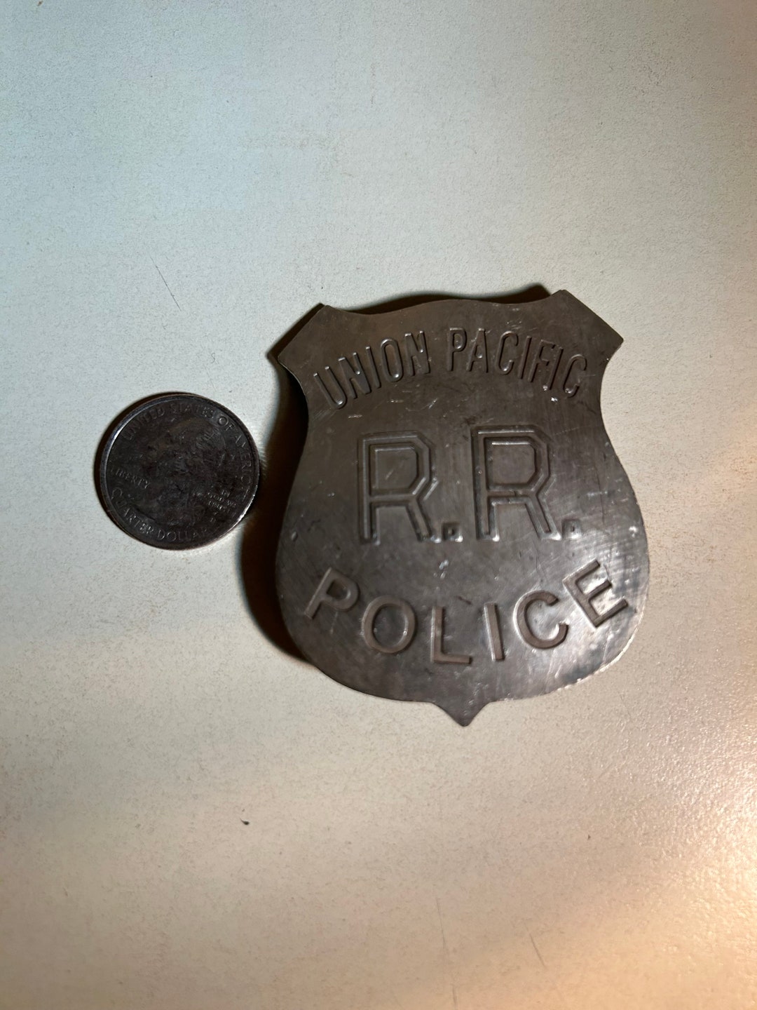 Railroad Police Badge of the Union Pacific RR - Etsy