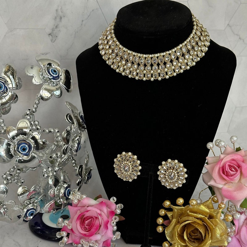Indian Jewelry Set - Etsy