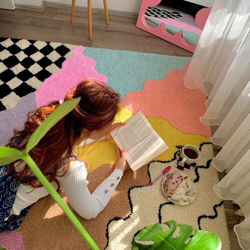 Self Love Tufted Rug / %100 Handmade - Etsy