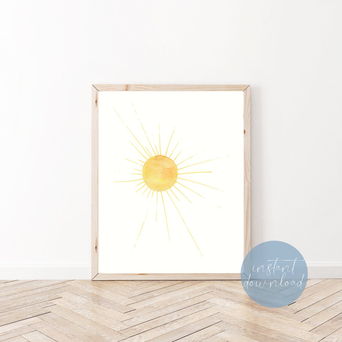 Gone Surfing Sunshine Print Download | Surf Nursery Decor | Beach ...