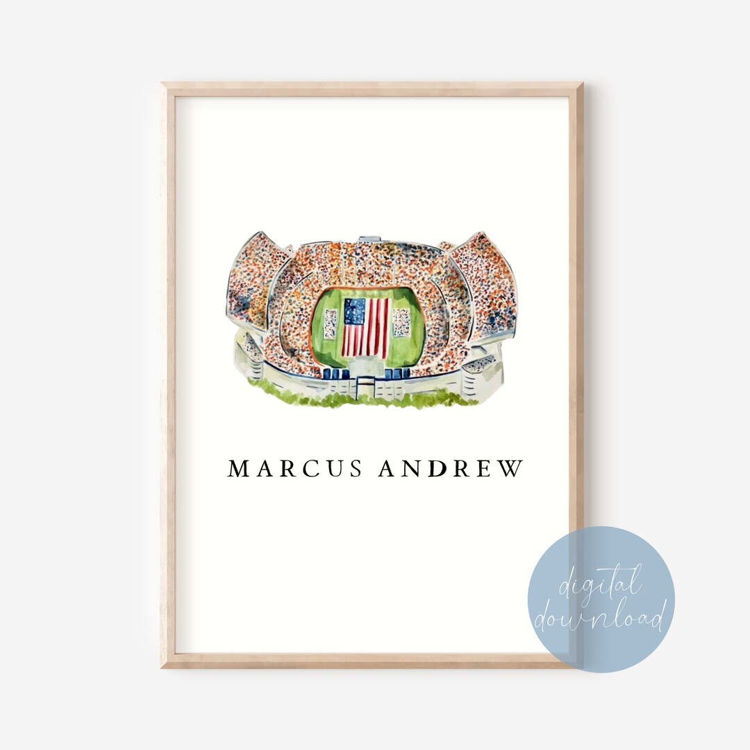 Personalized Football Wall Art Print Football Wall Art Football Nursery ...