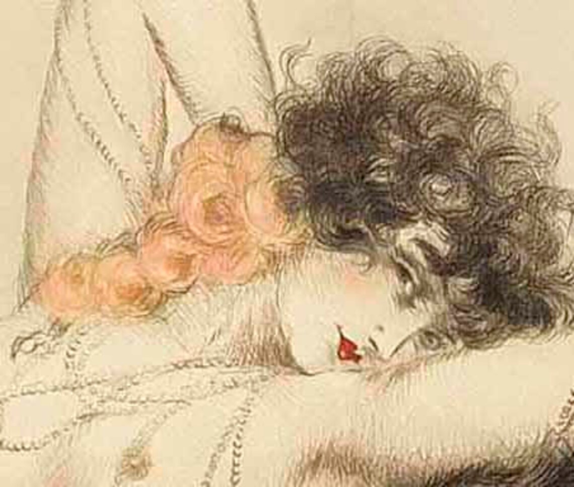 Louis Icart Smoke 1926 Canvas Print Giclee Large Wall Etsy