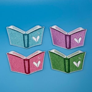 Open Book Applique - Etsy