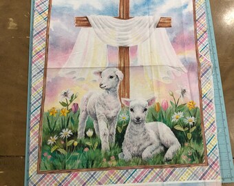 Religious Easter Fabric | Etsy