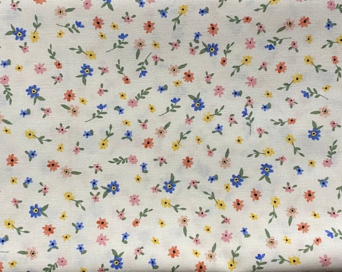 Bold Spring Garden Fabric Monet's Garden by Sarah Treu Floral Flowers ...