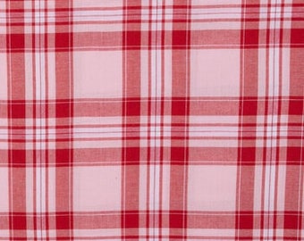 Pink Plaid Fabric - Etsy