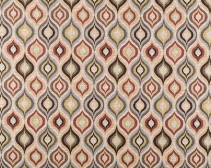 Redstone Garrett Fabric, Geometric Fabric, Polyester & Cotton, Home ...