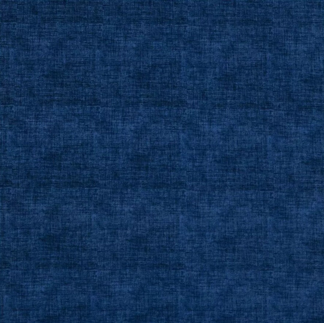 Blue Linen Texture Fabric, Lined Style, 100% Cotton, Quilting Fabric ...