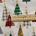 Pattern Trees Fabric, Christmas Fabric, 100% Cotton, Home Accents ...