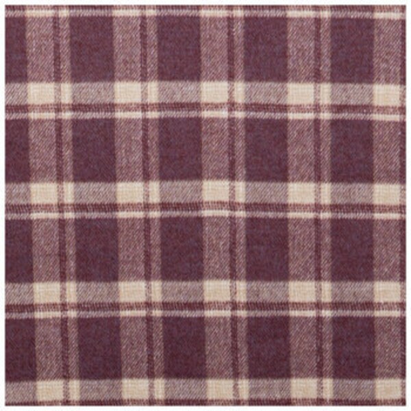 Purple Plaid Fabric - Etsy