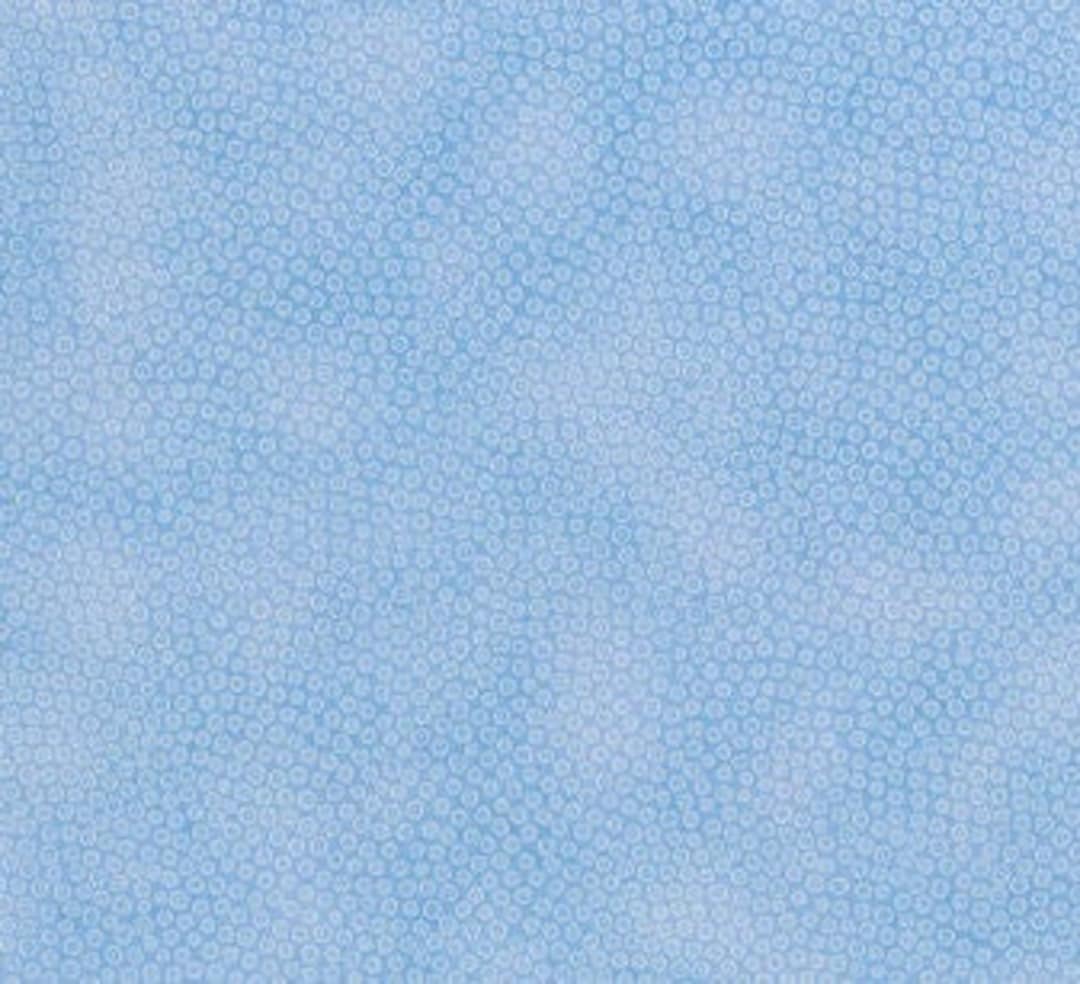 Light Blue Packed Circles Fabric, Dots Fabric, 100% Cotton, Quilting ...